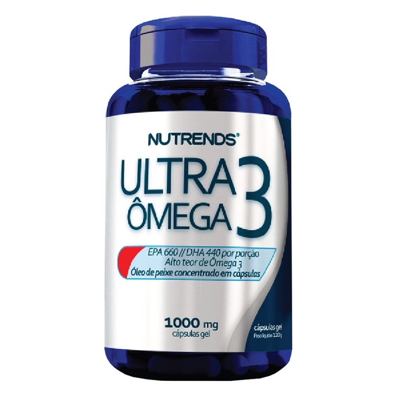 Ultra Omega 3 1000mg 60 Capsulas - Nutrends | Shopee Brasil