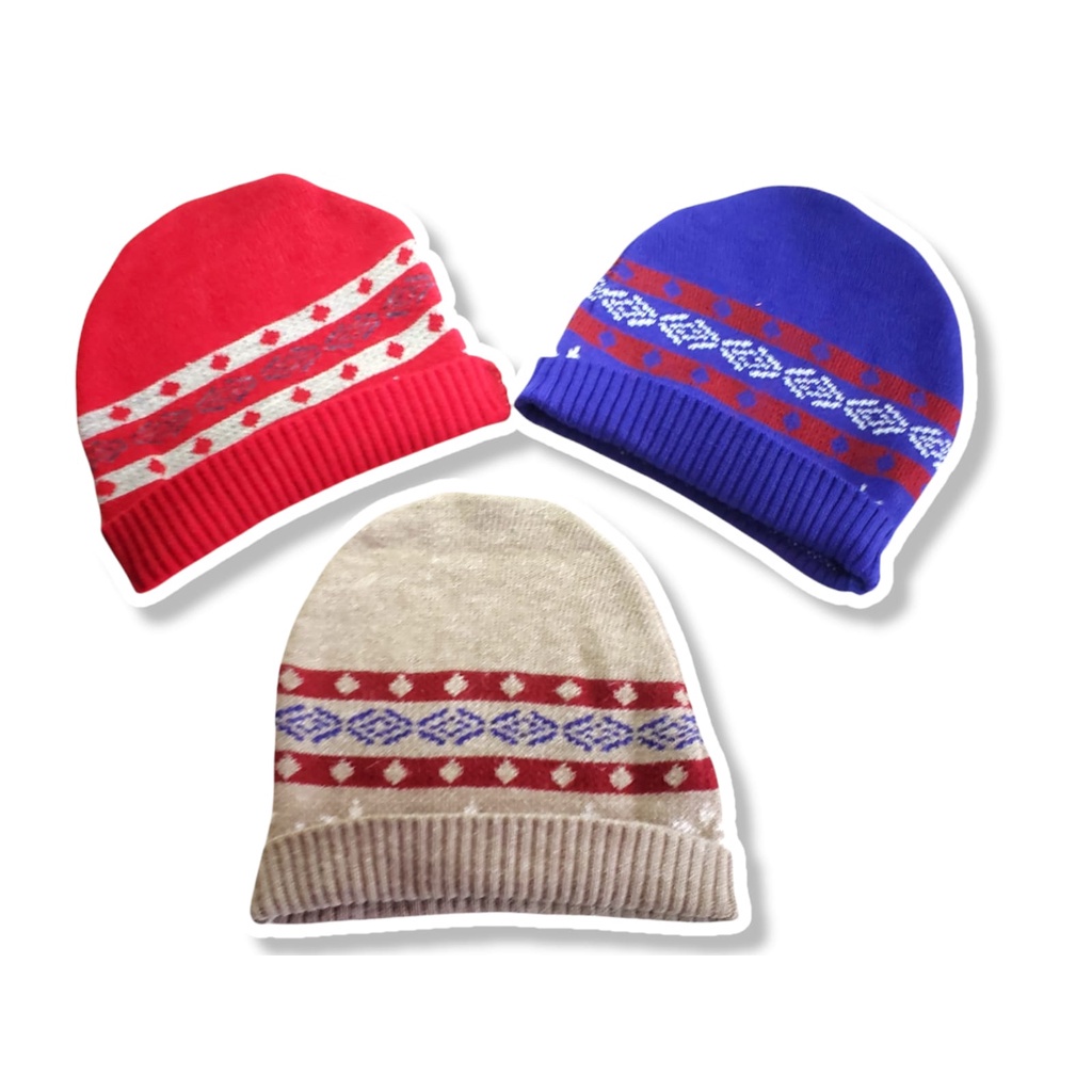 Touca Infantil Gorro Menino Inverno Frio Juvenil Trico | Shopee Brasil