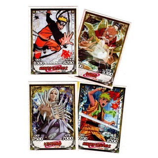 CARD NARUTO - 500 Cartinhas Naruto Cards Naruto Card Game Naruto Shippuden | Shopee Brasil