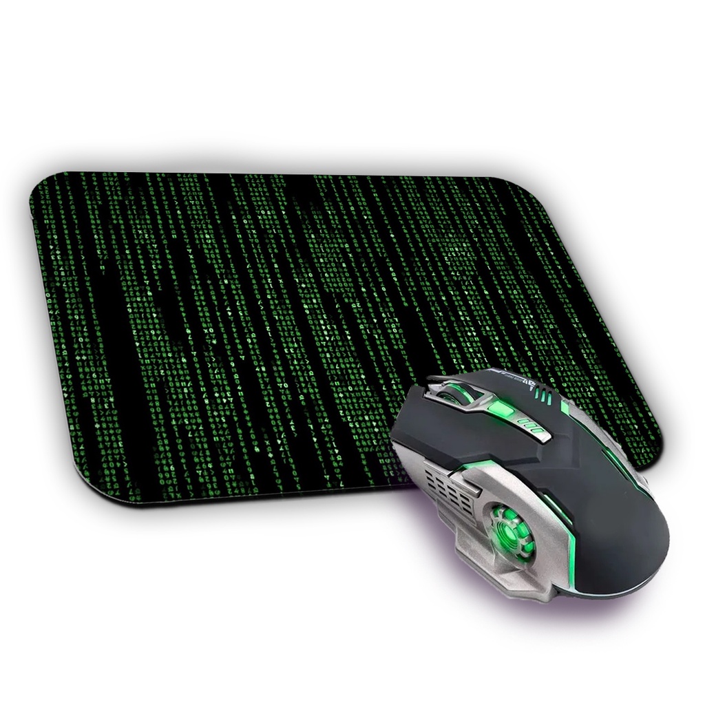 Mousepad Gamer Premium Matrix Filme Geek 22x18cm | Shopee Brasil