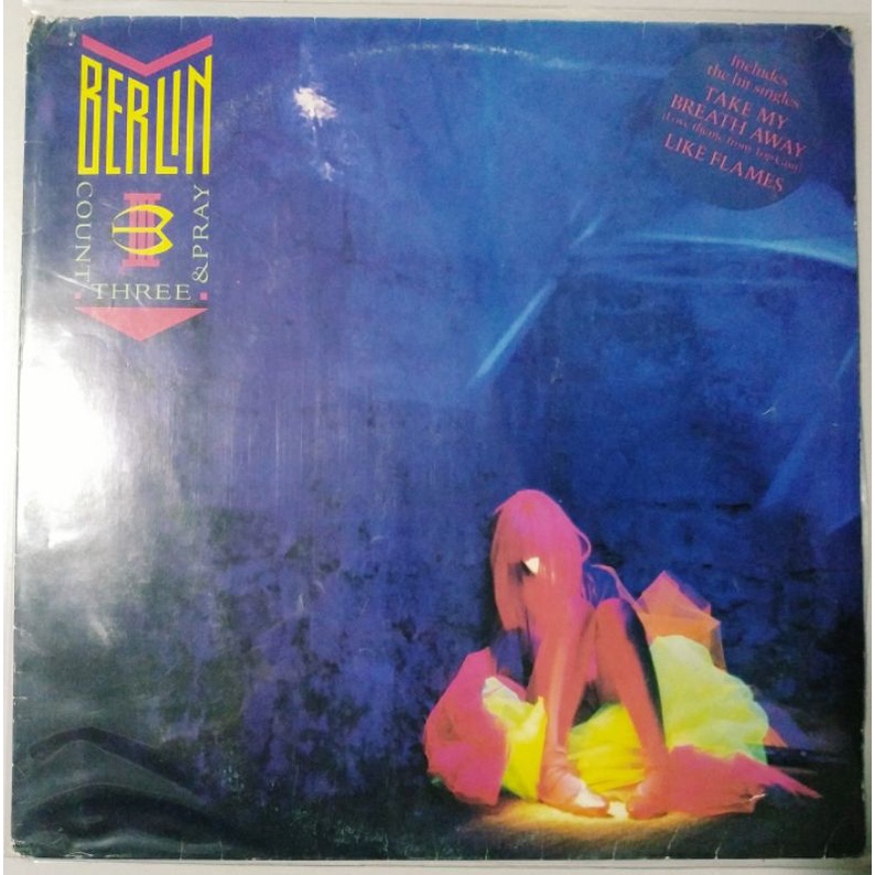 lp disco vinil Berlin - Count Three Pray 1986 c/ Encarte, Take My ...
