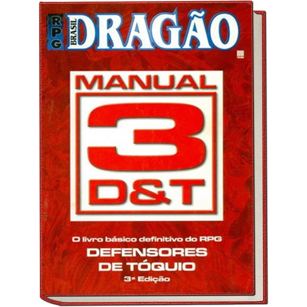 Manual 3D&T 1ª Edição | Shopee Brasil