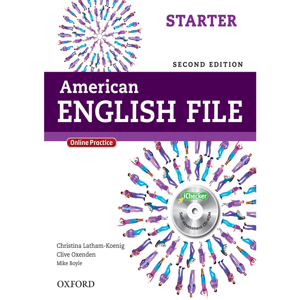 Kit Curso Oxford American English File Level Starter student book e workbook second edition ...
