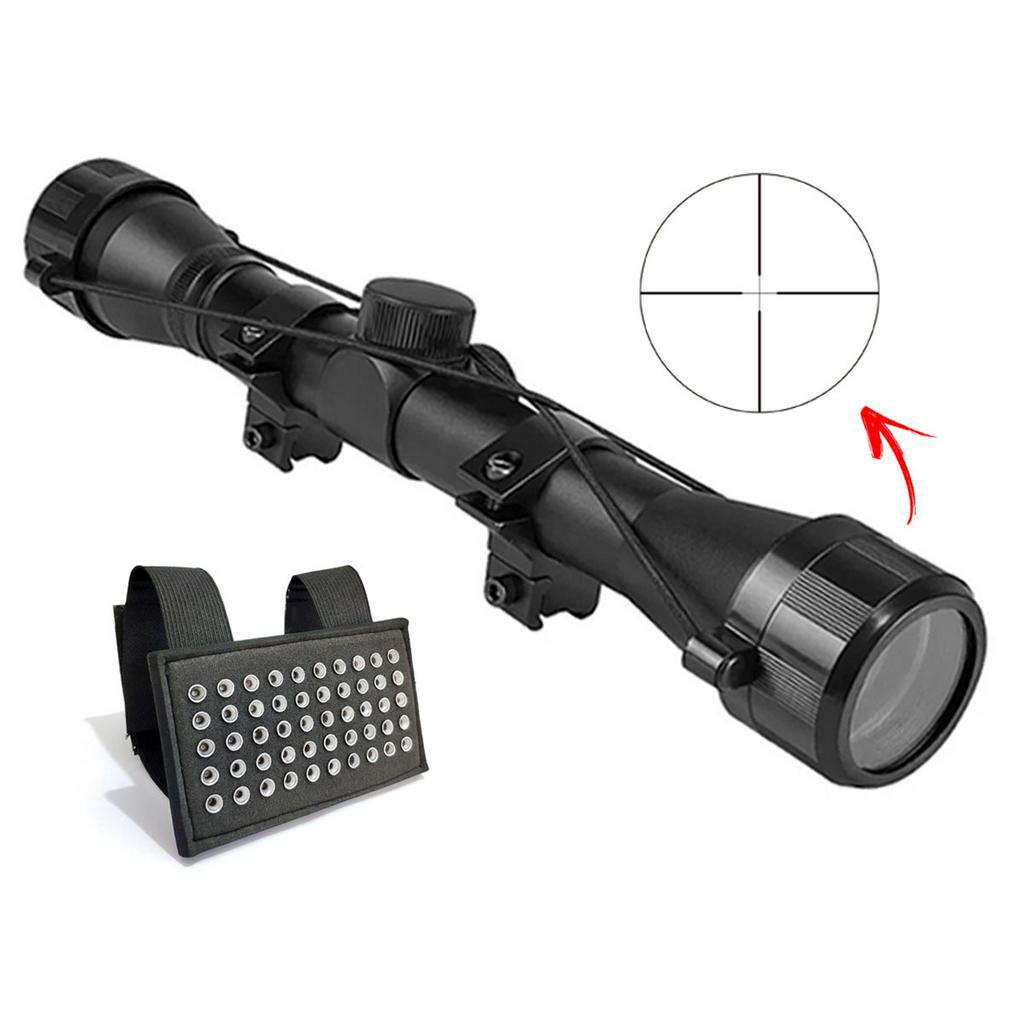 Luneta Carabina Espingarda Rossi Sport 4x32 Trilho 11mm Alumínio e ...
