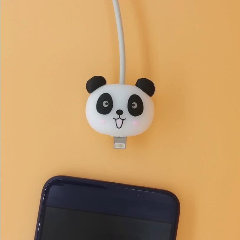 Protetor De Cabo usb Carregador Com Tema *1 UNIDADE(Panda) | Shopee Brasil