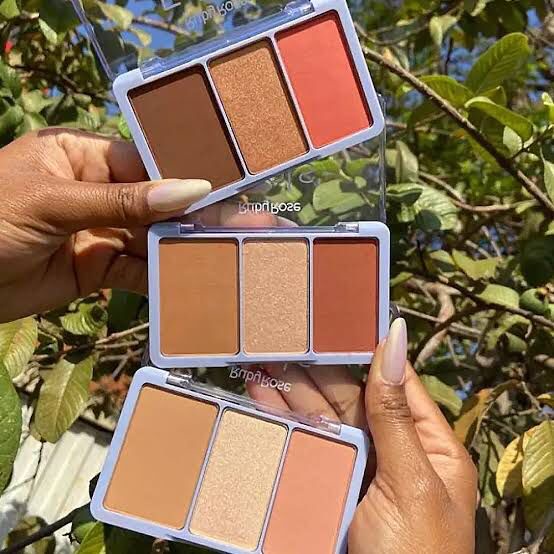 Paleta de Contorno, Iluminador, Blush Feels Mood Ruby Rose | Shopee Brasil