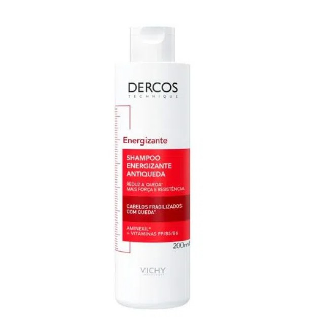Shampoo Dercos Vichy Energizante Antiqueda Fraco 200ml | Shopee Brasil