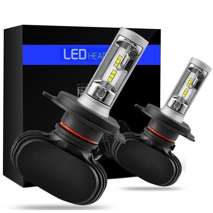 Kit Ultra Led H4 6000k 8000 Lumens | Shopee Brasil