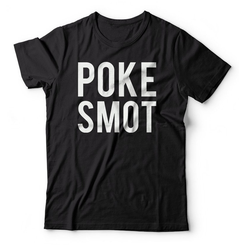 Camiseta Preta Poke Smot | Shopee Brasil