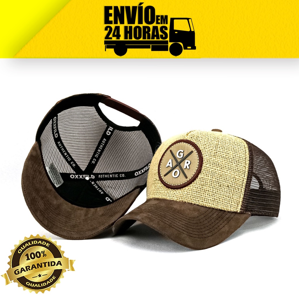 Boné Country Bone Aba Curva Boné de Tela Bone Trucker Bone Masculino ...