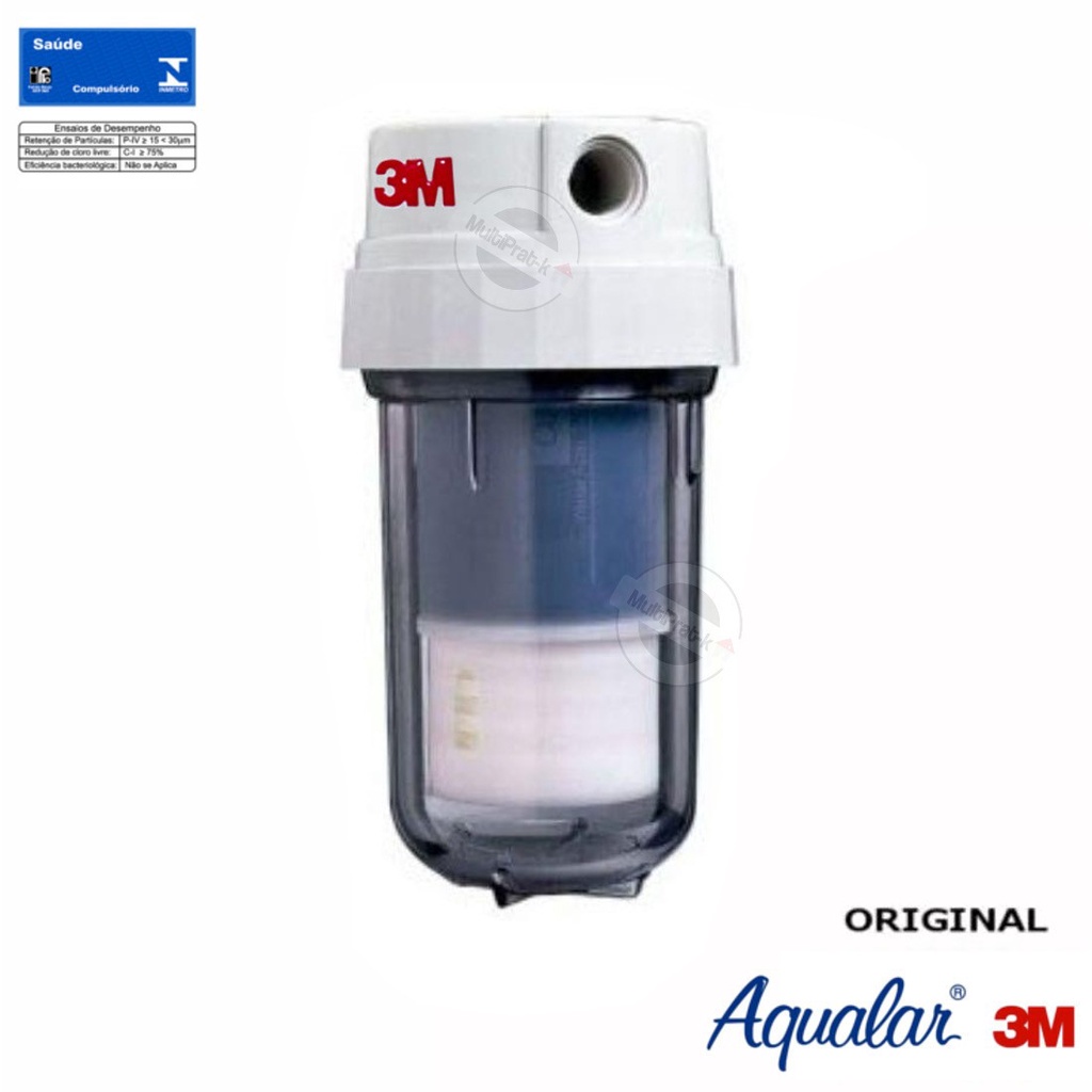Filtro De Agua Potavel Multiuso Ap200 Transparente Aqualar 3m | Shopee ...