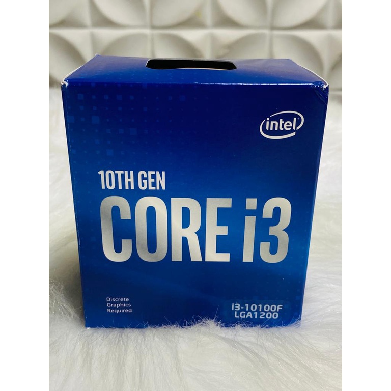 Processador Intel Core I3-10100F Lga 1200 3,60ghz\6m Box | Shopee Brasil