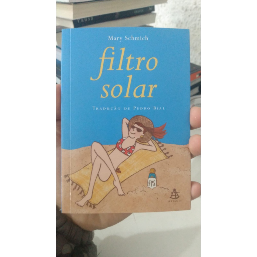 Livro Usado: Filtro Solar - Livro De Bolso | Shopee Brasil