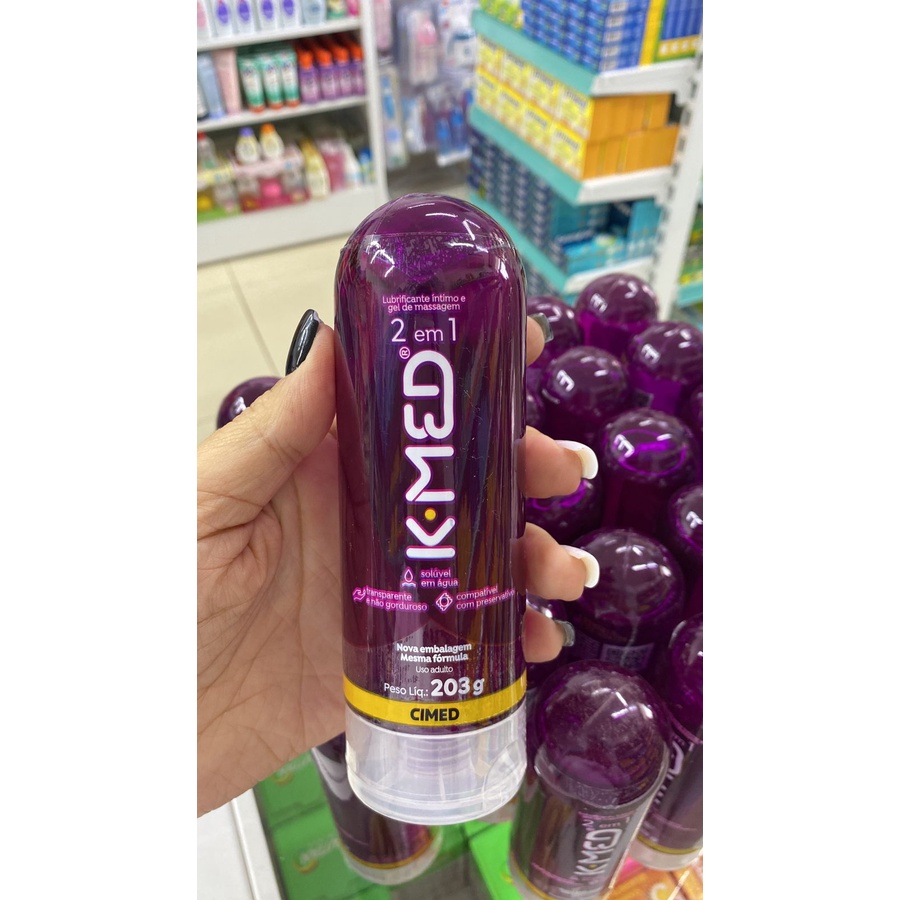 Kmed 2 Em 1 Lubrificante Intimo 200ml + BRINDES | Shopee Brasil