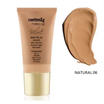 BASE VELVET - NATURAL 06 - CONTEM 1G | Shopee Brasil