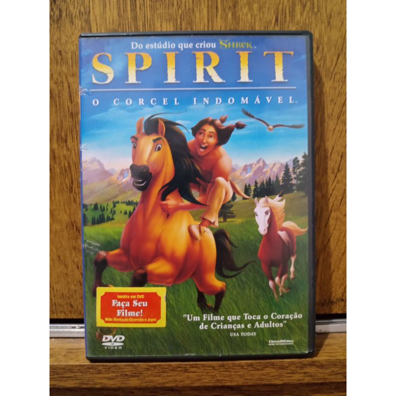 Dvd Spirit O Corcel Indomável | Shopee Brasil