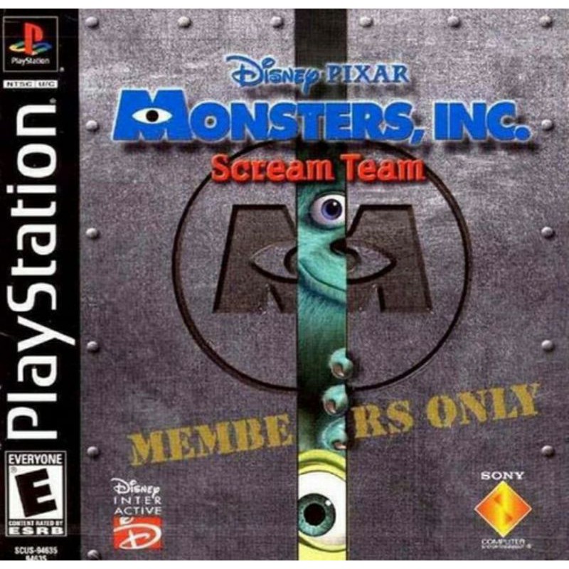 Monsters Inc PlayStation 1 | Shopee Brasil