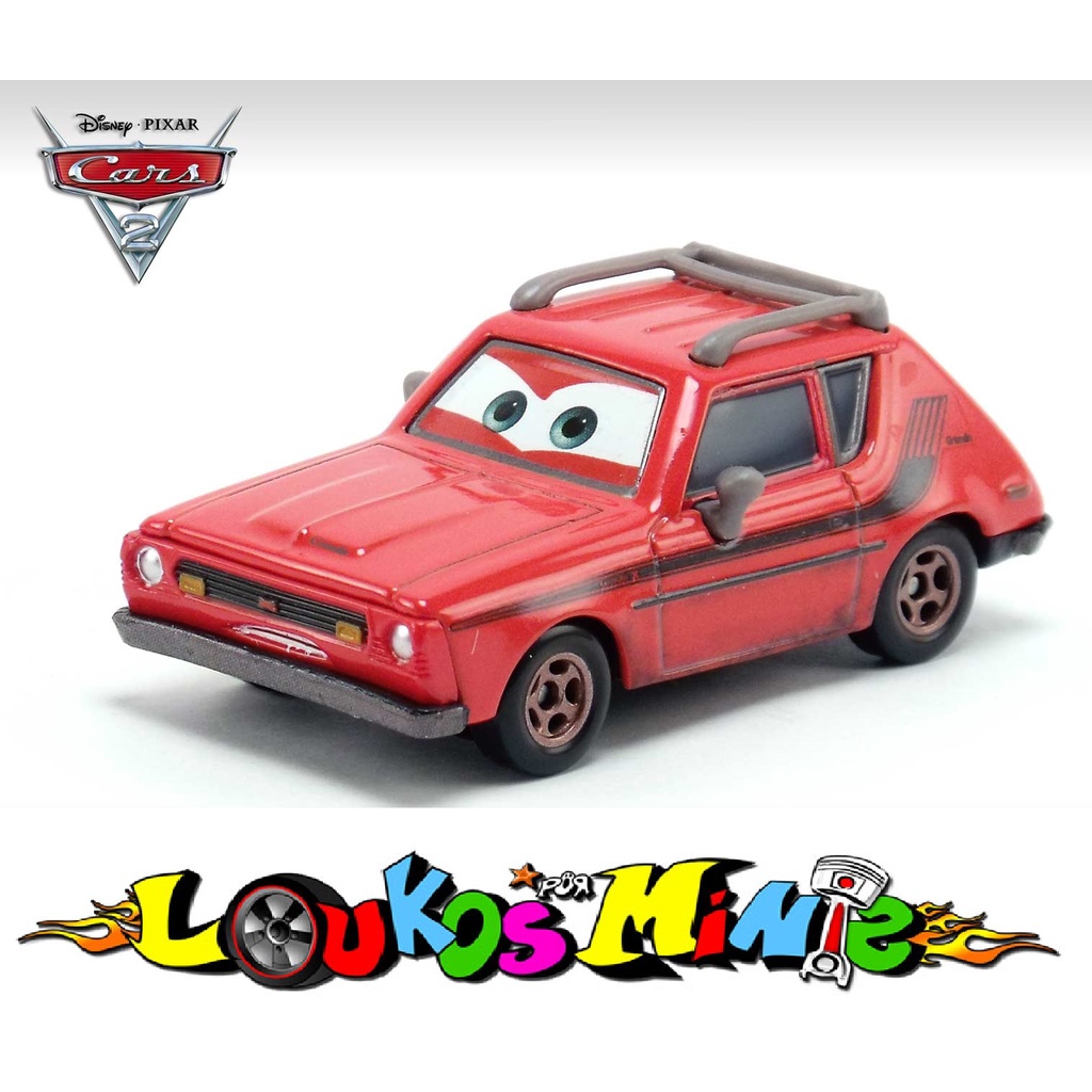 Disney Cars 2 Tyler Gremlin Movie Moments Sem Embalagem | Shopee Brasil