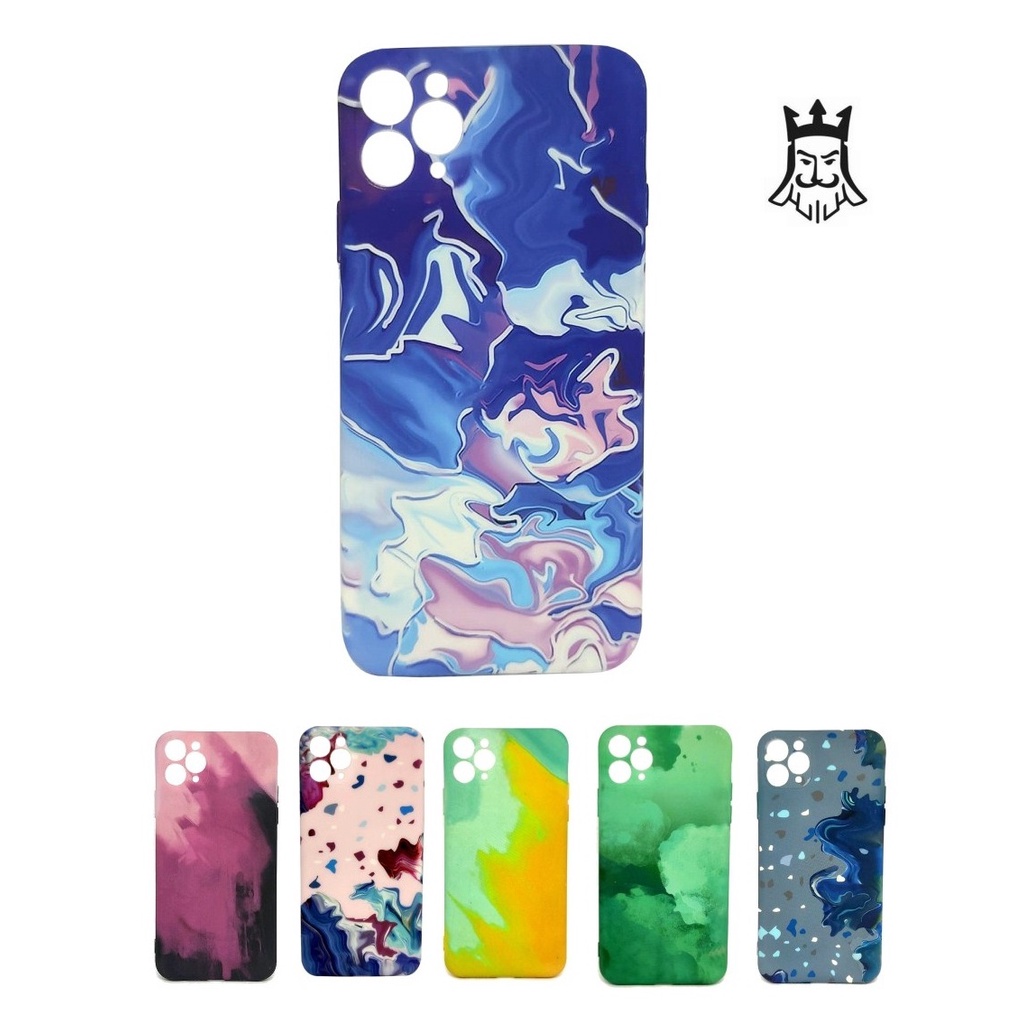 CAPA CASE ESTAMPADA COLORIDA de Silicone com Interior Aveludado para ...