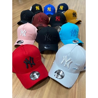 Boné New Era NY Rasgado Destroyed Exclusivo Masculino Feminino Preto ...
