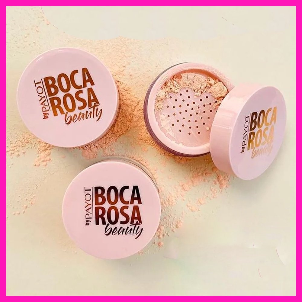 Boca Rosa Pó Facial Solto by Payot Textura ultra-fina - Acabamento ...