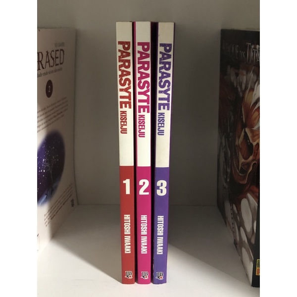 MANGÁ PARASYTE - Volume 1, 2 e 3 - Escorrega o Preço