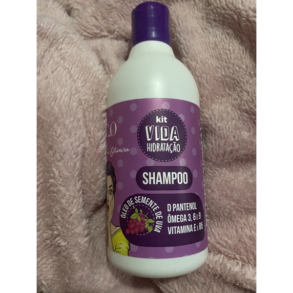 Shampoo Vida e Hidratação C. O Semente de Uva hidratante Profissional ...