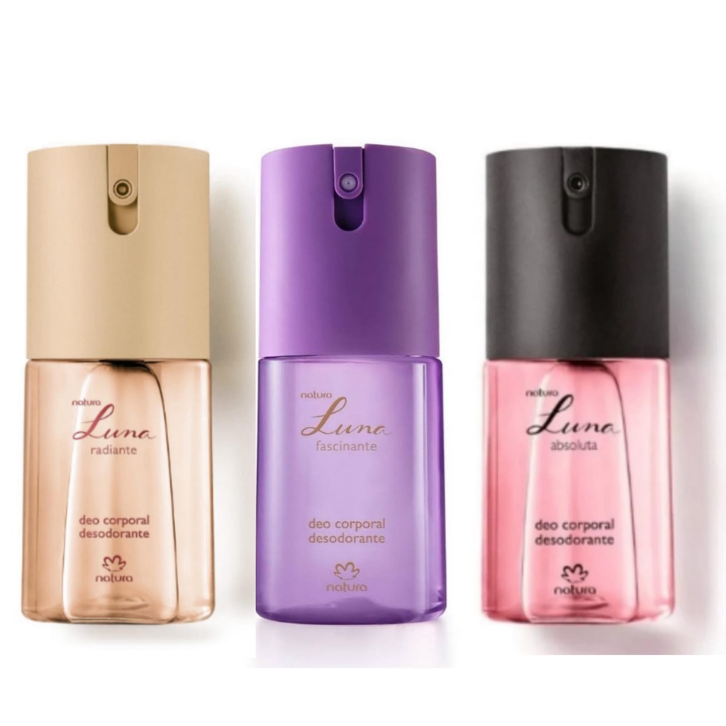 Trio Deo Corporal Luna Natura 100ml cada - Luna Absoluta / Luna ... Trio Deo Corporal Luna Natura 100ml cada - Luna Absoluta / Luna ...