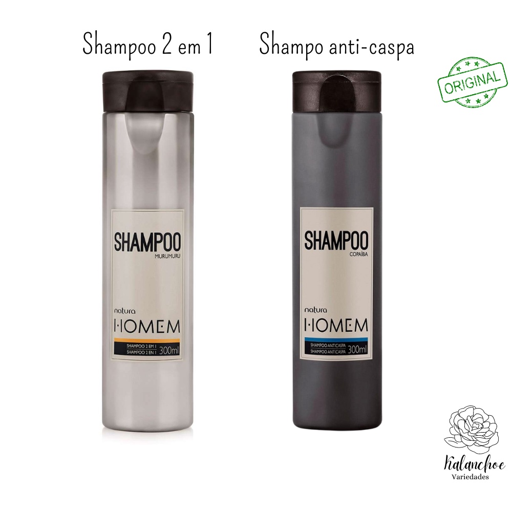 Shampoo Natura Homem - 300ml | Shopee Brasil