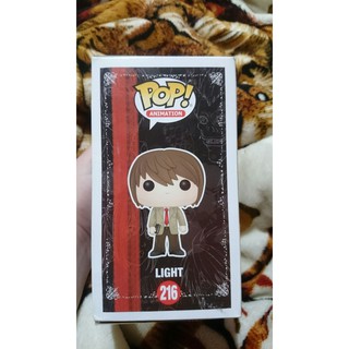 Funko Pop Light Death Note (detalhes na caixa, ver fotos) | Shopee Brasil