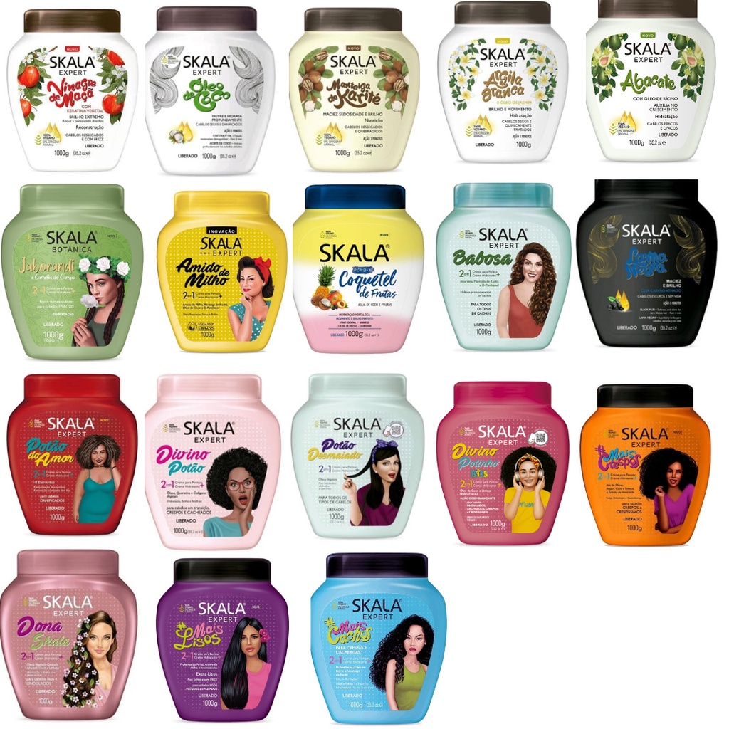 Creme Skala 1kg Fragrâncias | Shopee Brasil