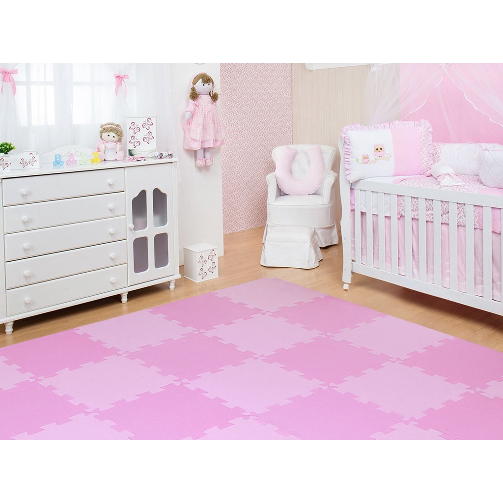 Kit 8 Tapete Tatame Eva Infantil Bebe 50x50x1cm - (10mm de espessura ...