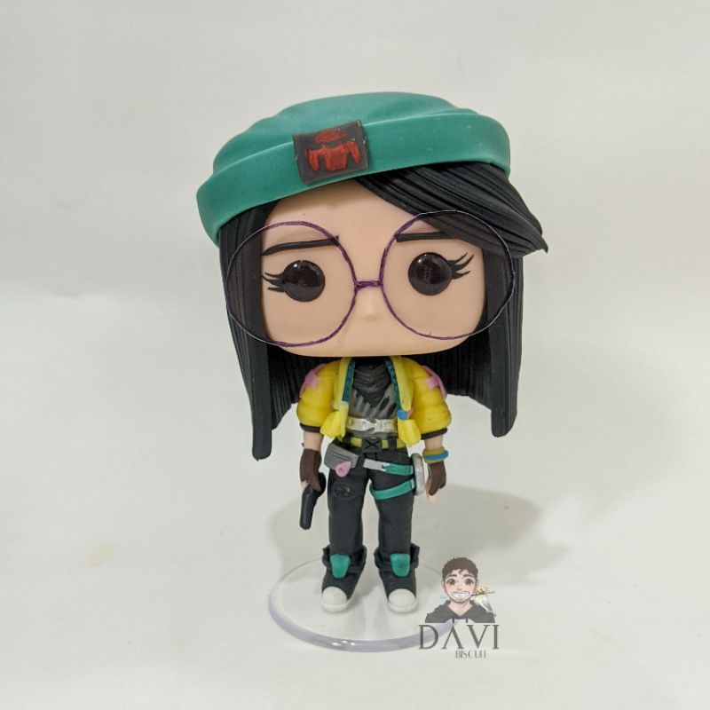 Killjoy Valorant estilo Funko Pop - Escorrega o Preço
