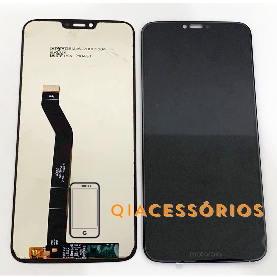 Display Frontal Tela Touch Moto G7 Power Xt1955-1 Original Pronta ...