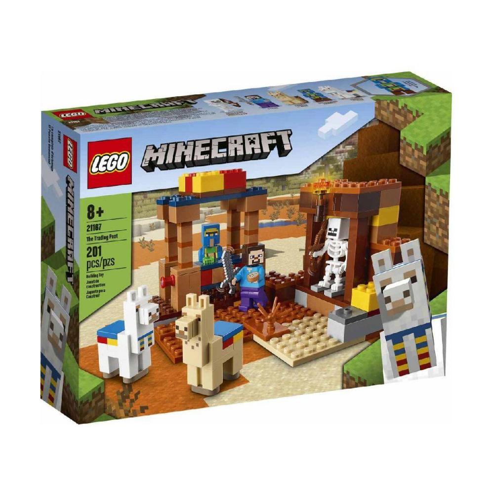 Lego Minecraft - Posto comercial | Shopee Brasil