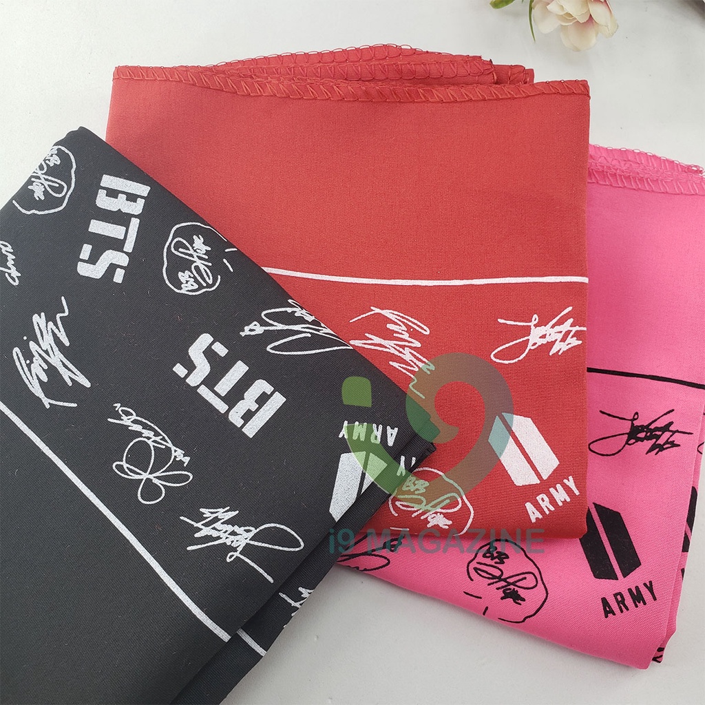 Bandana BTS KPOP ARMY BANGTAN BOYS BT21 | Shopee Brasil