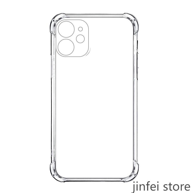 Capa Capinha Case PROTEGE CÂMERA Apple Iphone 11 Anti Impacto Transparente TPU Silicone - Faz a Boa!