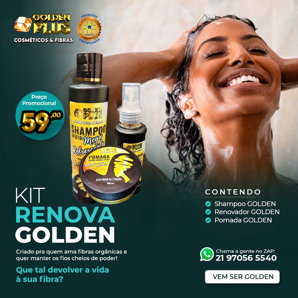 GOLDEN PLUS COSMETICOS, Loja Online | Shopee Brasil