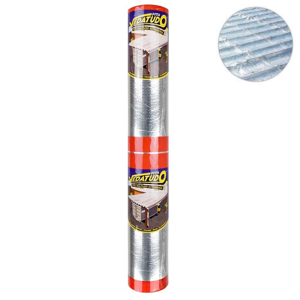 Fita Autoadesiva Impermeabilizante Aluminizada 60cm X 10m Dryko | Shopee Brasil