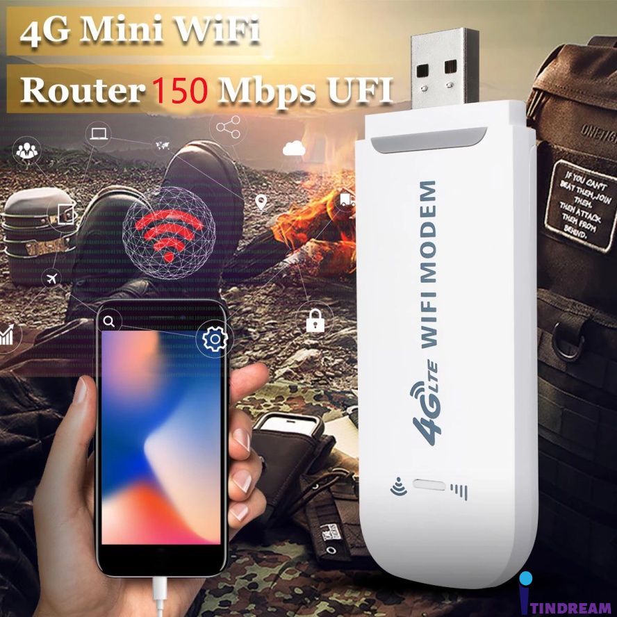 Lte USB Dongle Modem WIFI 4g Wireless Router Usb 150Mbps Tindream ...