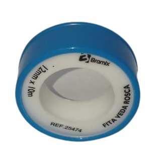 Fita Veda Rosca 18 mm x 10 MT - Bramix | Shopee Brasil