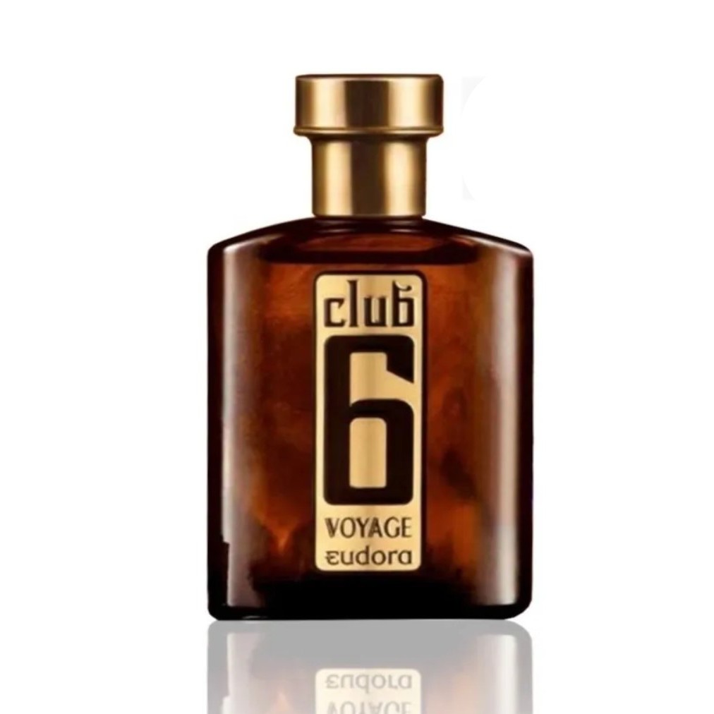 Club 6 Voyage Deo Colônia Masculino 95ml Eudora | Shopee Brasil