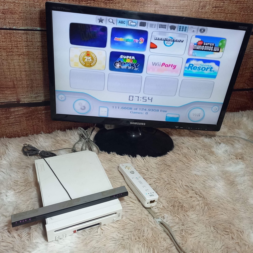 Nintendo Wii Completo com 8 Jogos | Shopee Brasil