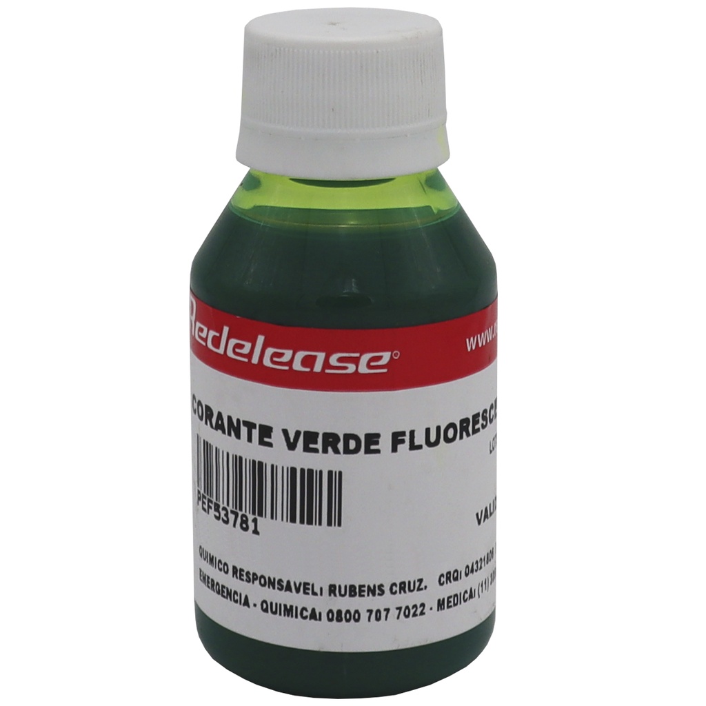 Corante Verde Fluorescente 0,100 L | Shopee Brasil