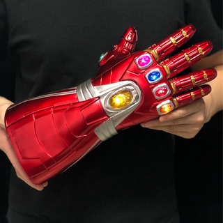 Luvas De Vingadores Led Tony Stark Avengers Endgame Infinity Gauntlet ...