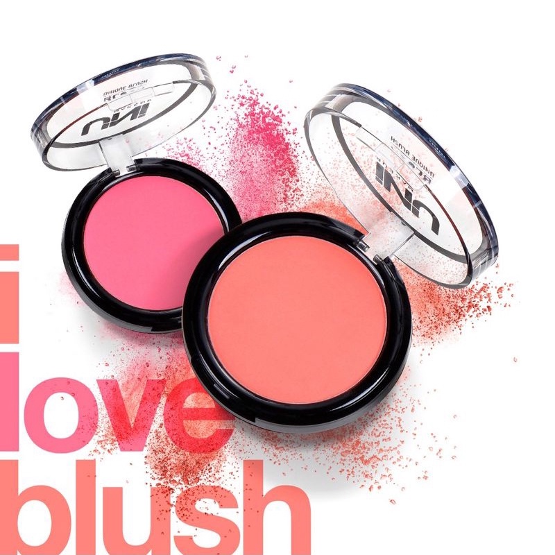 Blush Unique Alta Cobertura longa duração Uni Makeup | Shopee Brasil