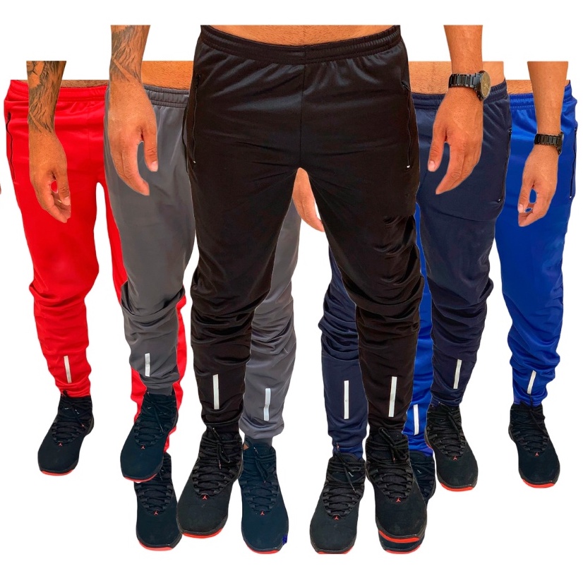 Calça Masculina Jogger Slim Fit P Academia Esportes Skynni Promoção