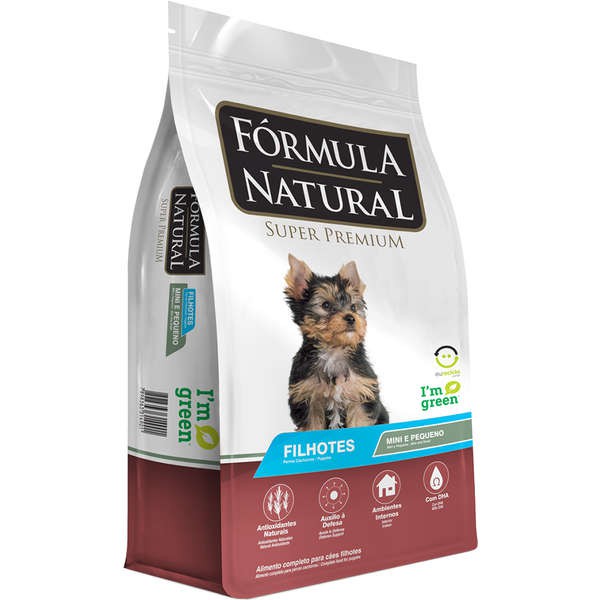 Ração Seca Formula Natural Filhote Porte Mini e Pequeno - 15kg | Shopee ...