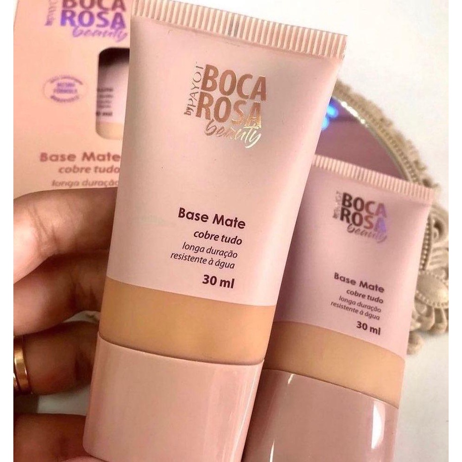 Base Boca Rosa - cores | Shopee Brasil