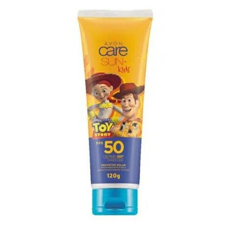 Protetor Solar Fator 50 Infantil Toy Story Avon Care 120 Gramas ...